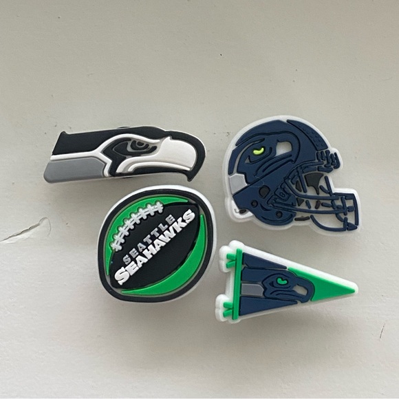 CROCS | Accessories | Seattle Seahawks Croc Jibbits | Poshmark